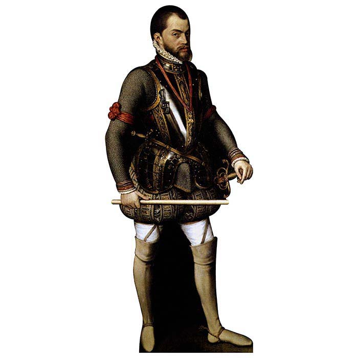 King Philip II of Spain Cardboard Cutout Free Shipping – Life Size ...