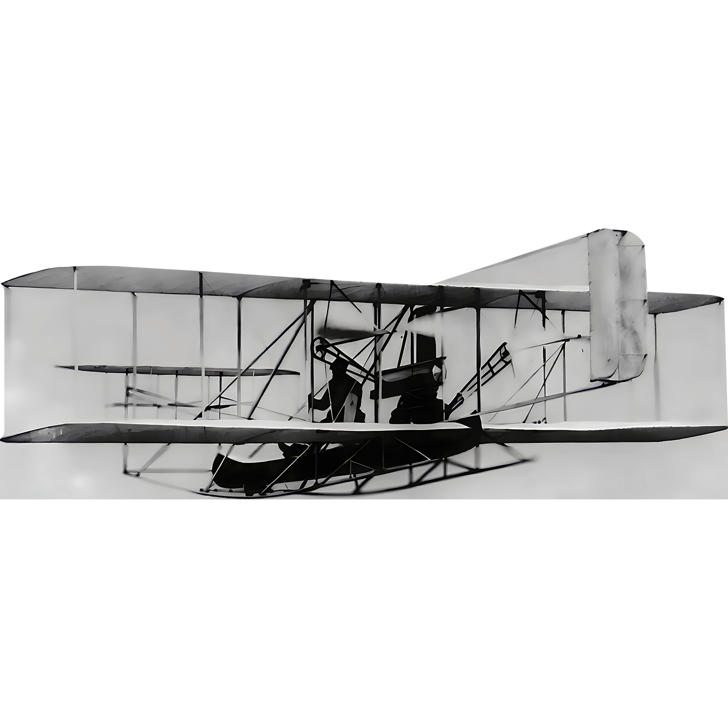 1903 Wright Brothers First Flight Flyer Cardboard Cutout Free Shipping ...