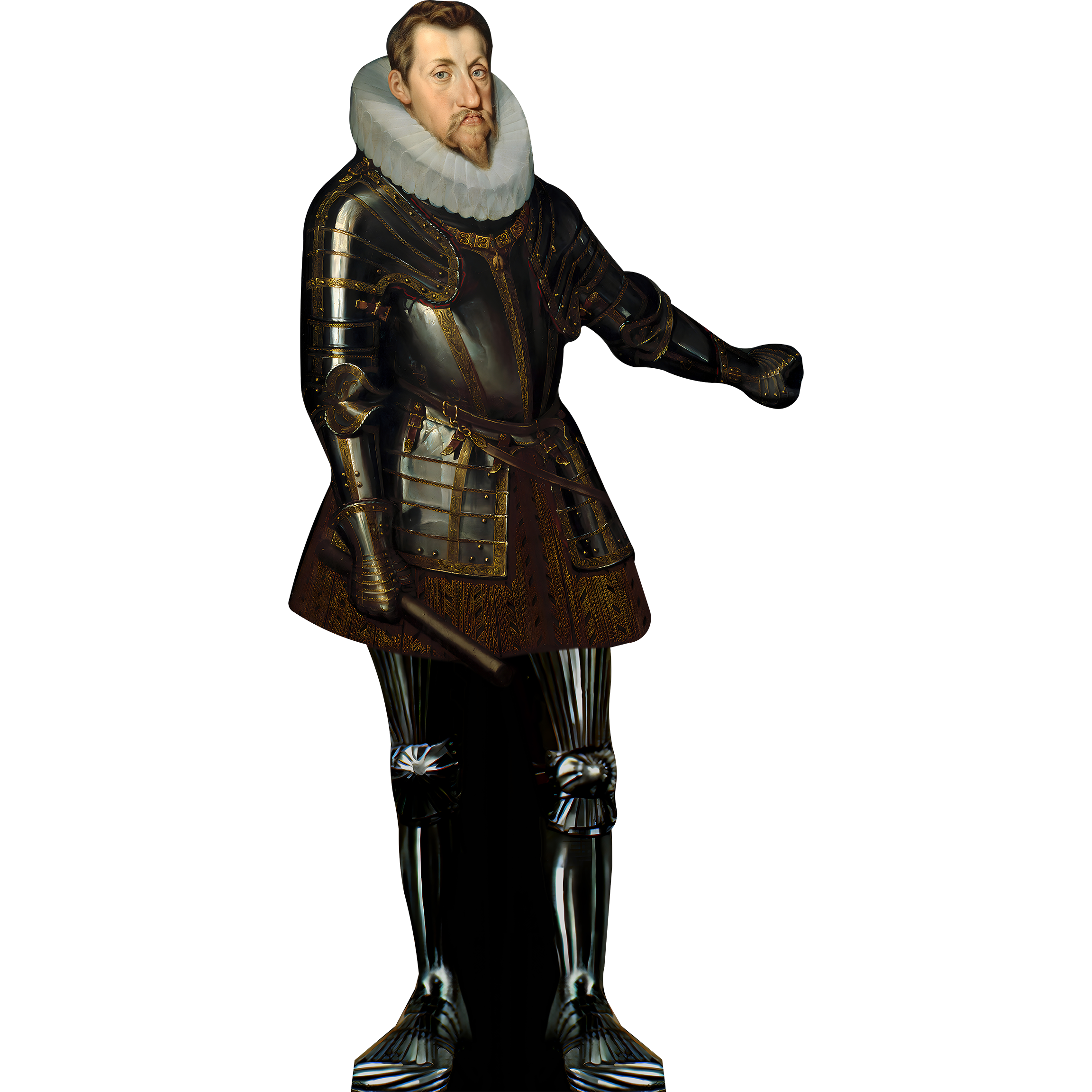 Ferdinand II Aragon Holy Roman Emperor King Cardboard Cutout Free ...