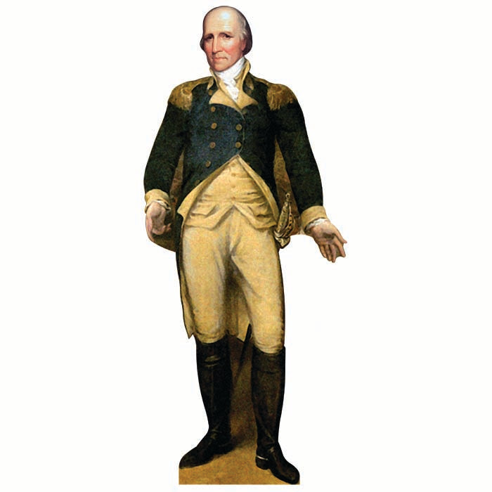 George Rogers Clark Cardboard Cutout Free Shipping – Life Size Custom ...