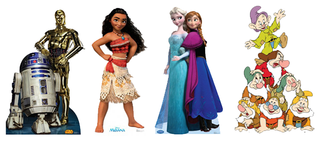 Time to upgrade your Disney+ with a Disney Cutout – Life Size Custom ...
