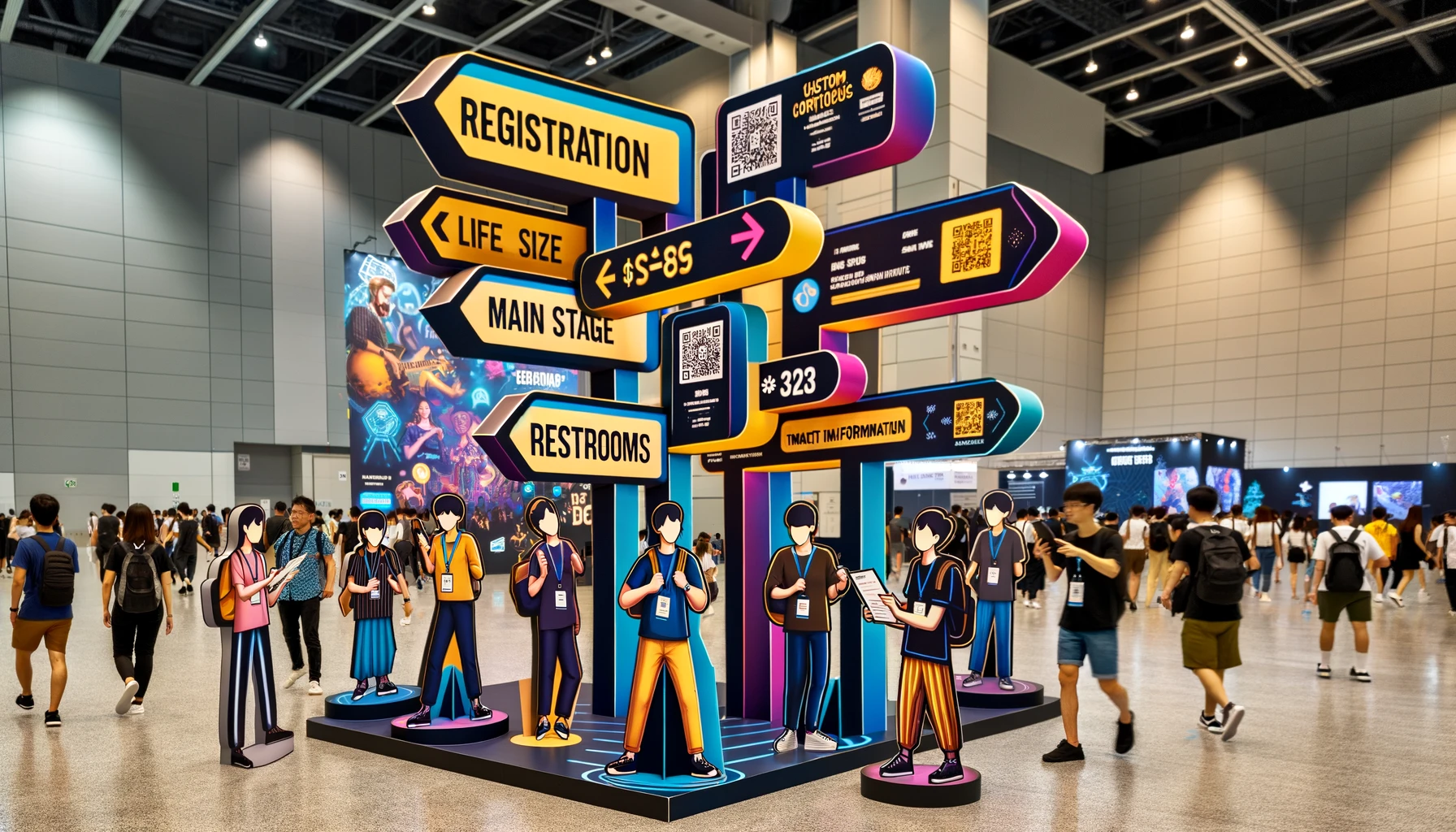 Using Cardboard Cutouts for Event Signage: Creative and Functional ...