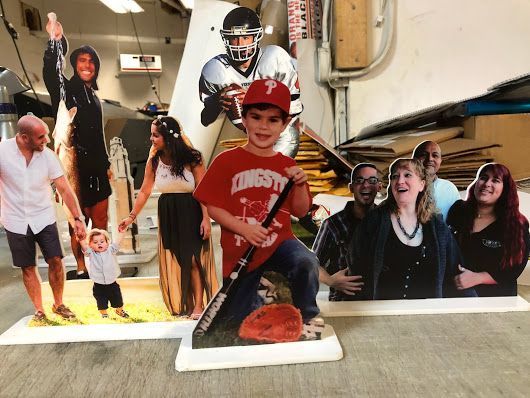 Shelf Buddies Sports Acrylic Cutouts – Life Size Custom Cutouts