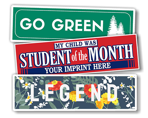 Custom Bumper Stickers | Vinyl Stickers in Multiple Sizes – Life Size ...