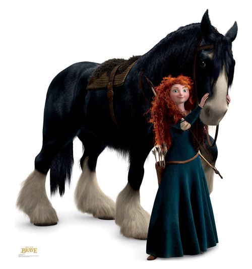 Merida and Angus Brave Cardboard Cutout Free Shipping – Life Size ...