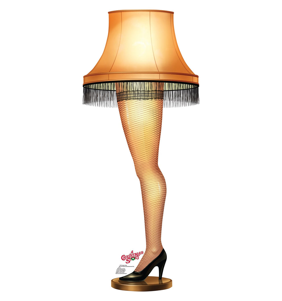 Leg Lamp A Christmas Story Cardboard Cutout Free Shipping – Life Size ...