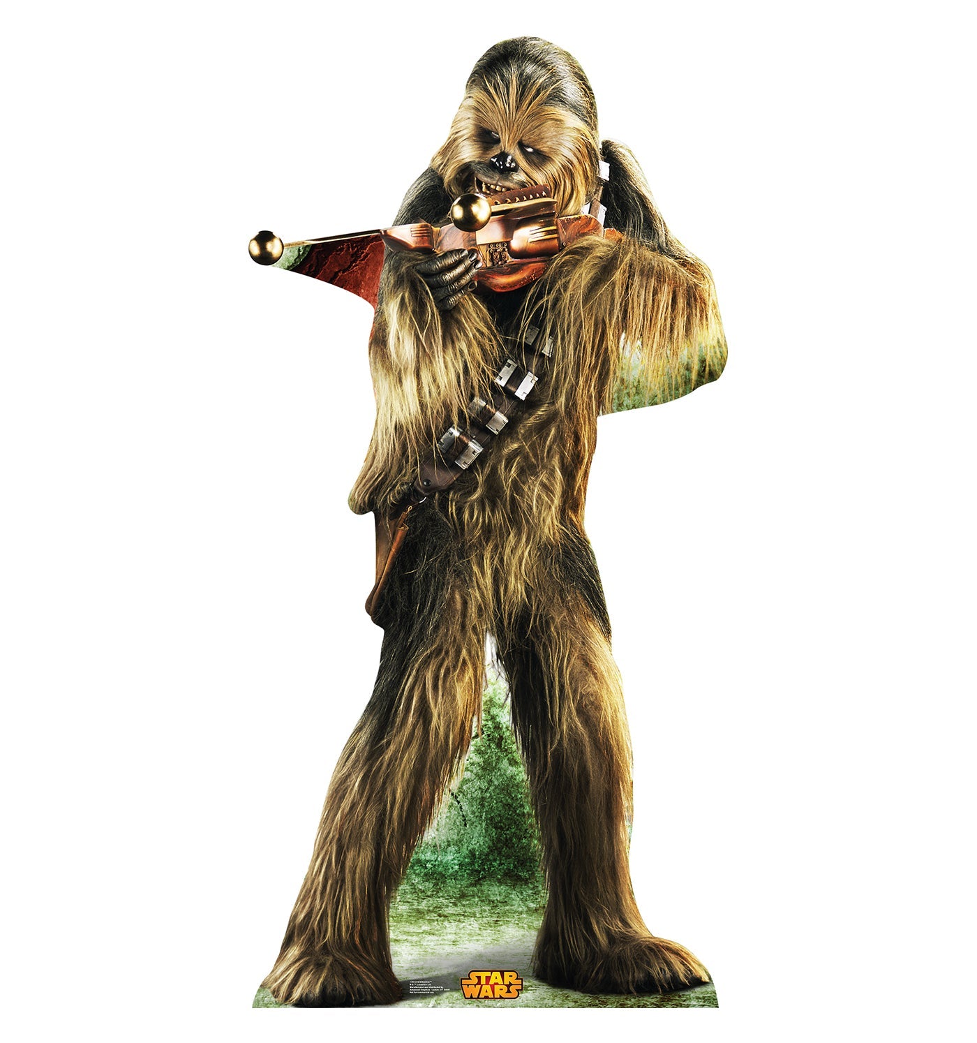 Chewbacca (Retouched) Cardboard Cutout Free Shipping – Life Size Custom ...