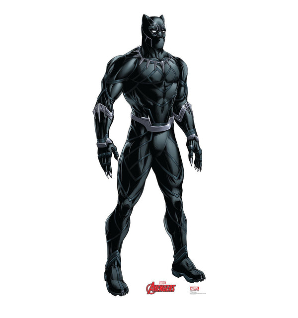 Black Panther (Animated) Cardboard Cutout Free Shipping – Life Size ...