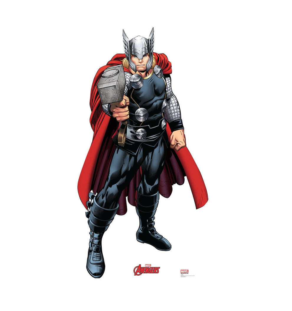 Thor (Avengers Animated) Cardboard Cutout Free Shipping – Life Size ...