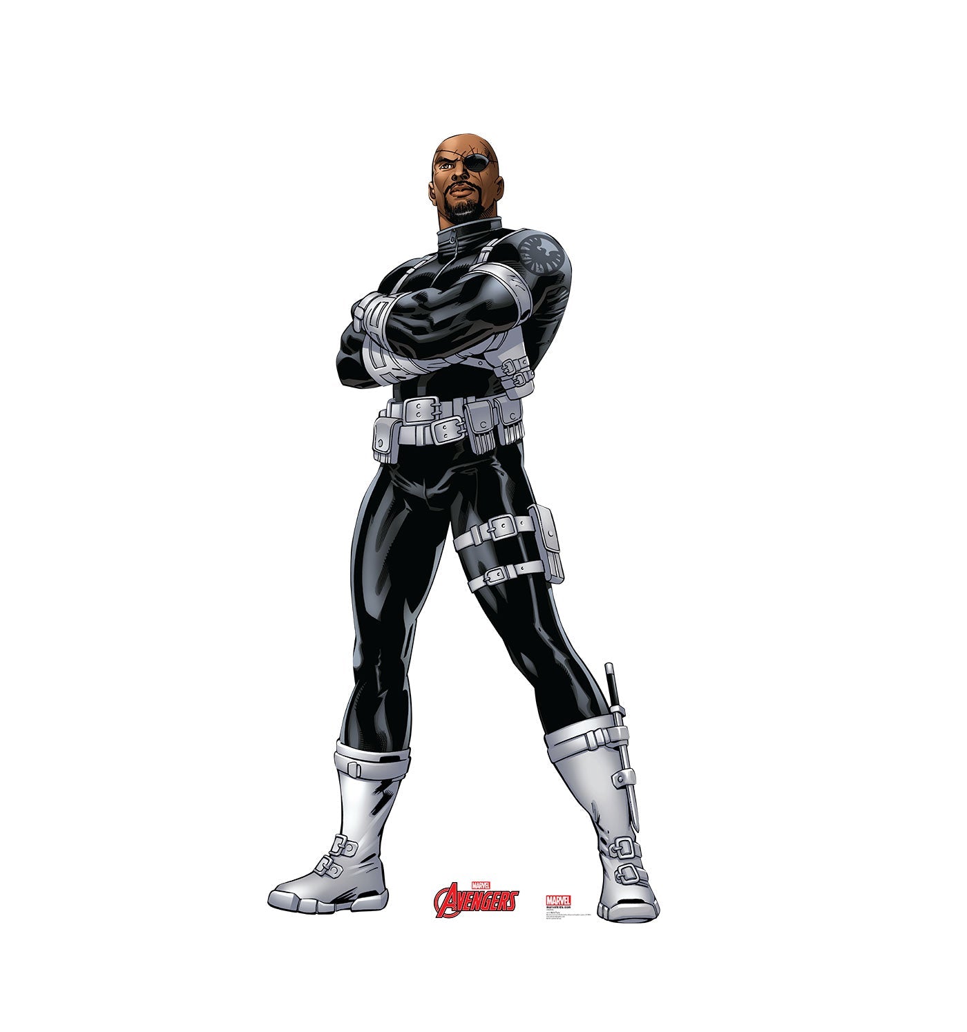 Nick Fury (Avengers Animated) Cardboard Cutout Free Shipping – Life ...