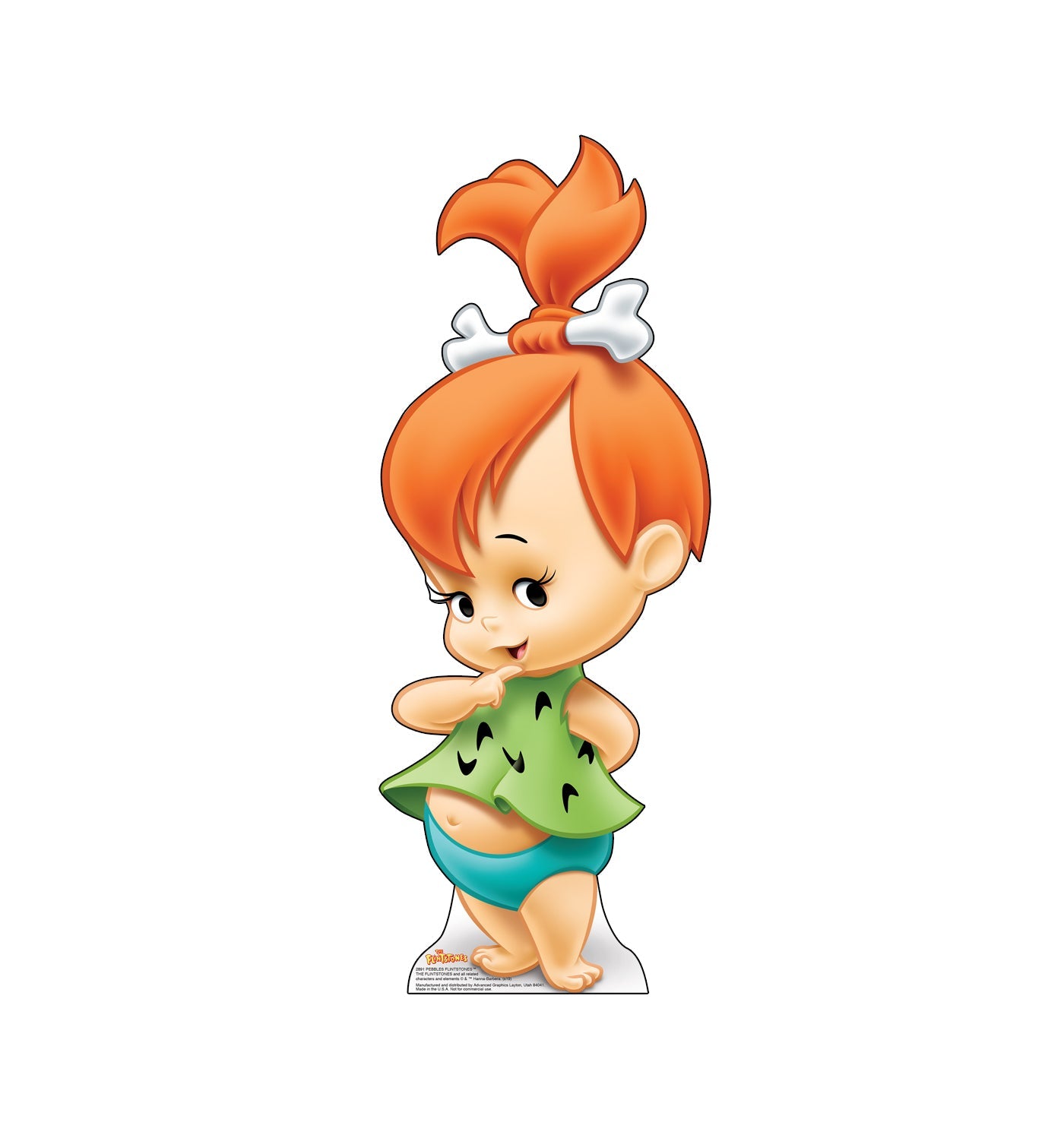 Pebbles Flintstone Cardboard Cutout Free Shipping – Life Size Custom ...