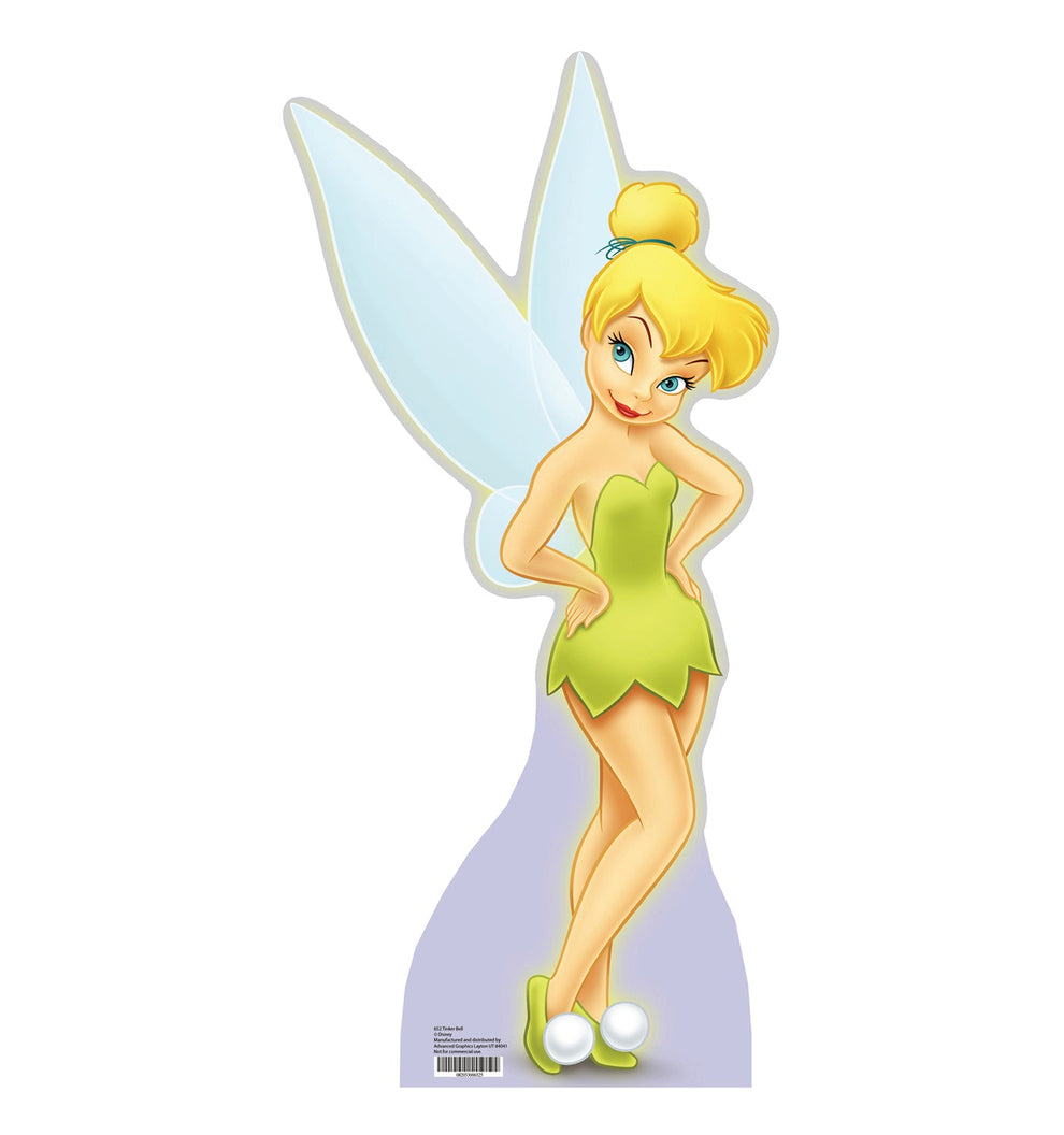 Tinker Bell Hands on Hips Cardboard Cutout Free Shipping – Life Size ...
