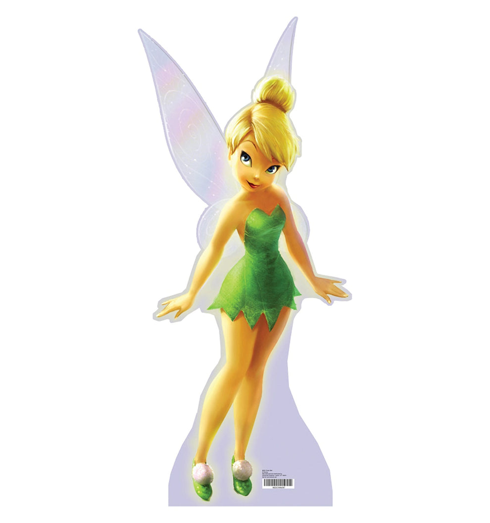 Tinker Bell Arms Down Cardboard Cutout Free Shipping – Life Size Custom ...