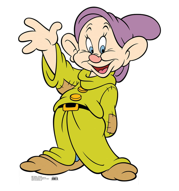 Dopey (Snow White)Cardboard Cutout Free Shipping – Life Size Custom Cutouts