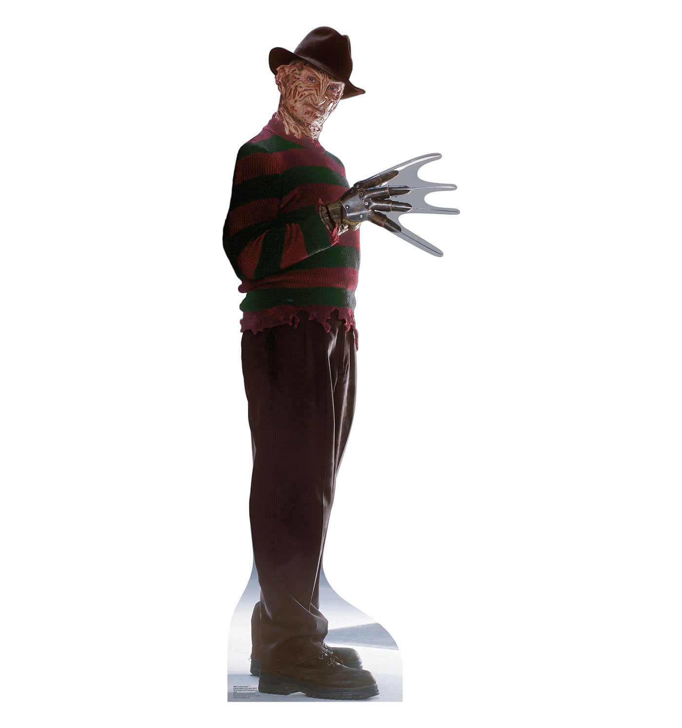 Freddy Krueger Freddy v Jason Cardboard Cutout Free Shipping – Life ...