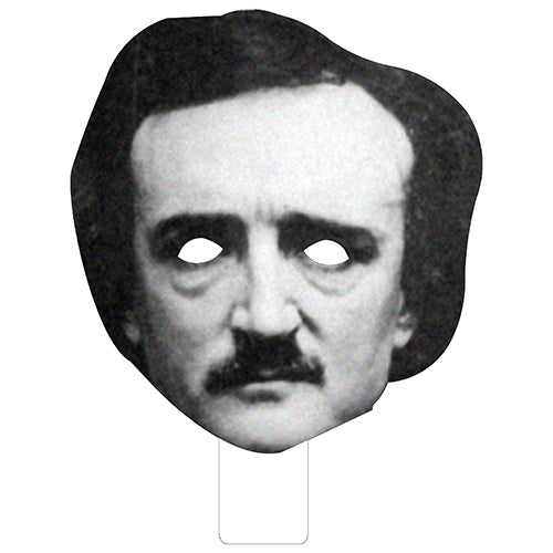 Edgar Allan Poe Cardboard Mask Free Shipping – Life Size Custom Cutouts