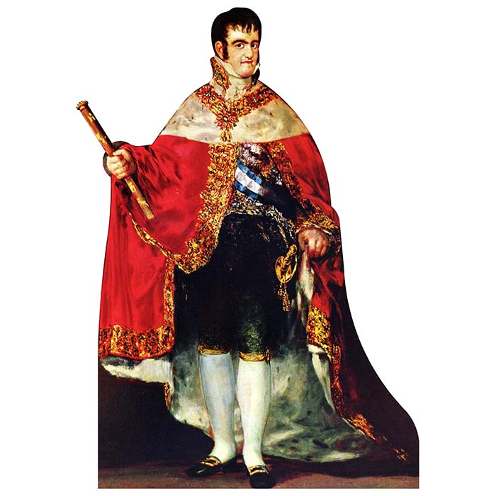 Ferdinand VII of Spain Cardboard Cutout Free Shipping – Life Size ...