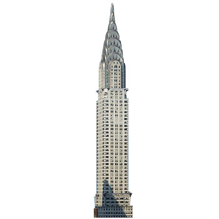 Chrysler Building Cardboard Cutout Free Shipping – Life Size Custom Cutouts