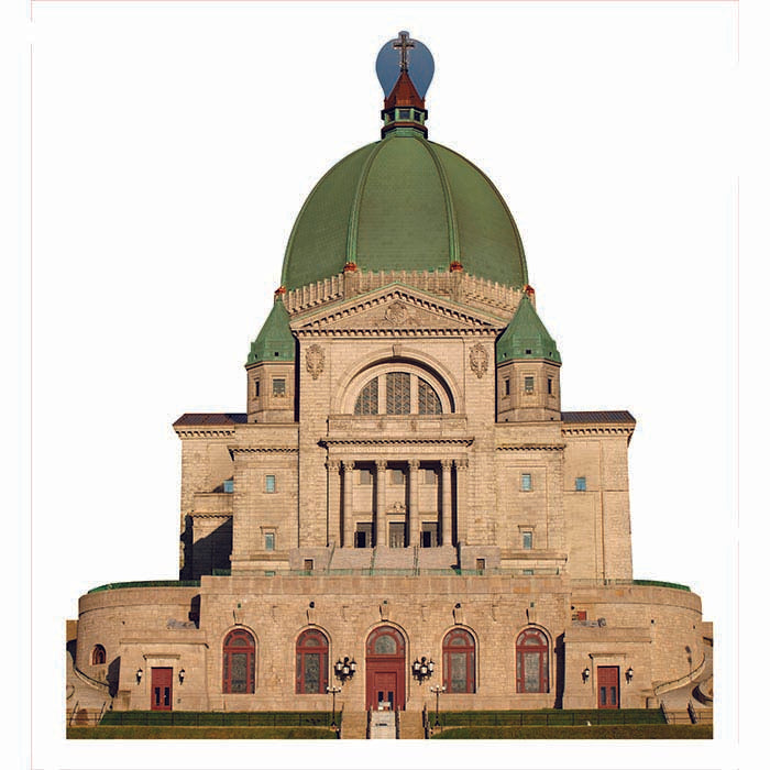 Saint Joseph Oratory Cardboard Cutout Free Shipping – Life Size Custom ...