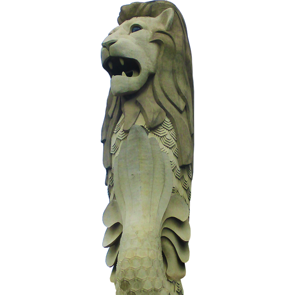 Merlion Mascot Singapore City Cardboard Cutout Free Shipping – Life ...