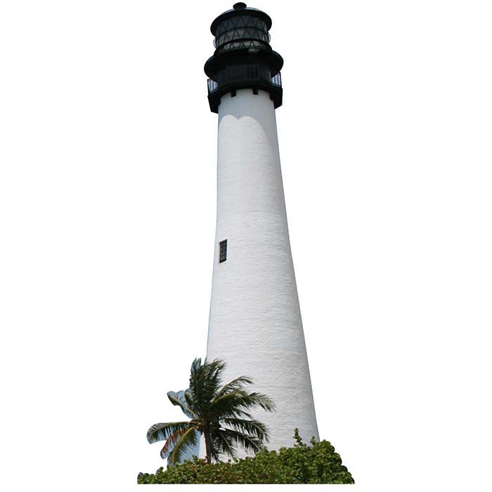 Cape Florida Lighthouse Cardboard Cutout Free Shipping – Life Size ...