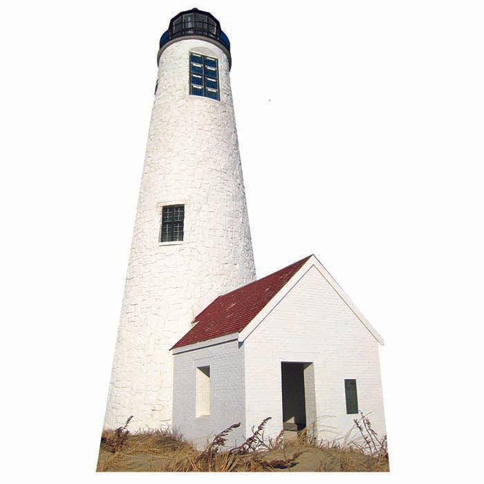Great Point Lighthouse Cardboard Cutout Free Shipping – Life Size ...