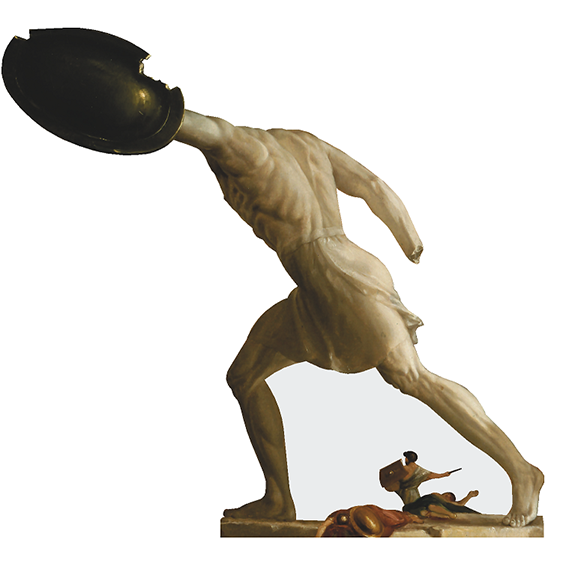 Borghese Gladiator Cardboard Cutout Free Shipping – Life Size Custom ...