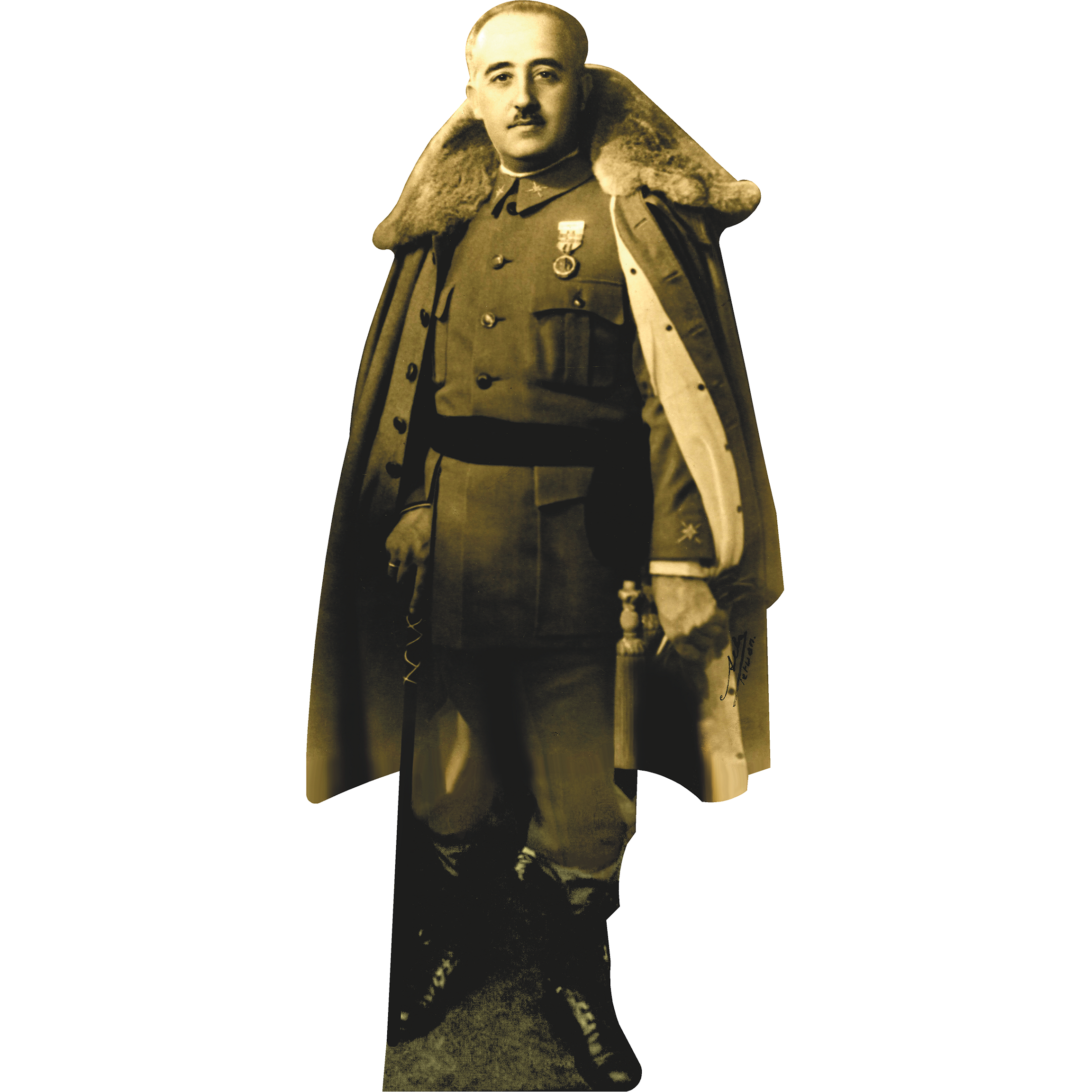 Francisco Franco Spanish General Cardboard Cutout Free Shipping – Life ...