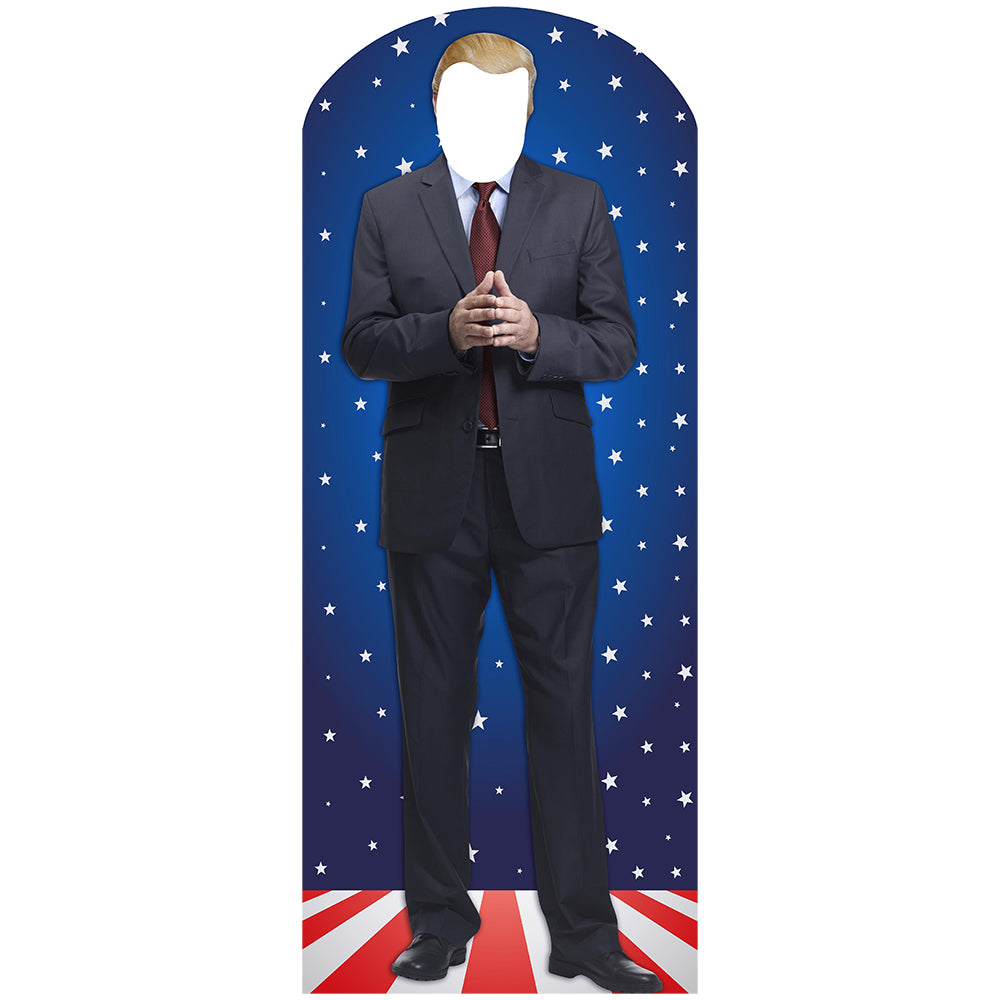 Donald Trump Stand-In Cardboard Cutout Free Shipping – Life Size Custom ...