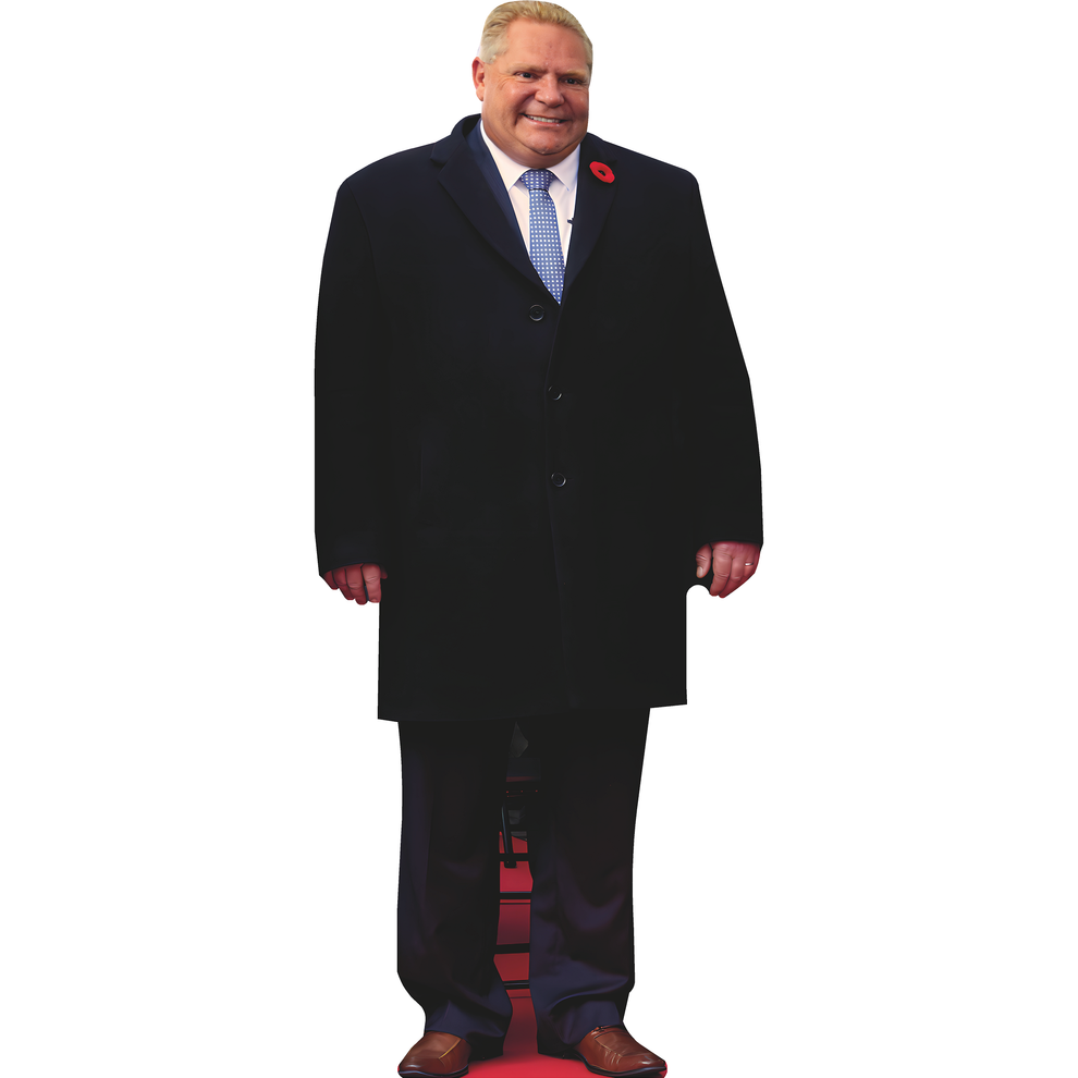 Doug Ford Premier Ontario Cardboard Cutout – Life Size Custom Cutouts