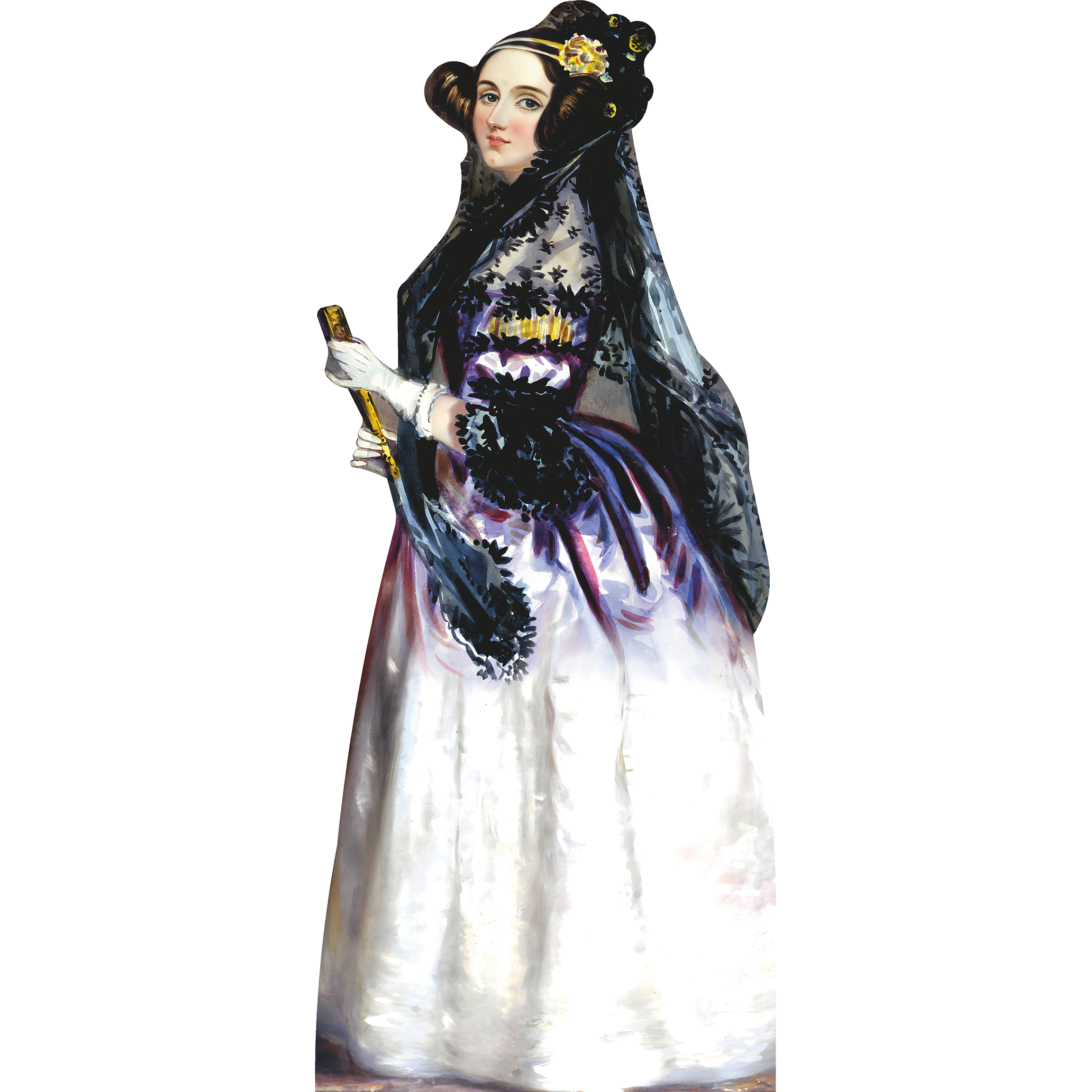 Pioneer Computer Programmer Ada Lovelace Cardboard Cutout Free Shipping ...