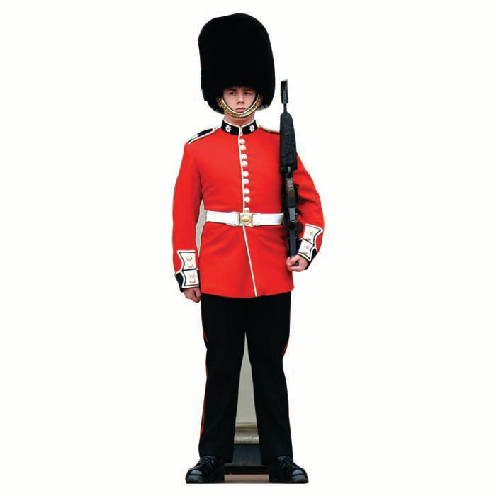 British Palace Guard At Attention Cardboard Cutout Free Shipping – Life ...