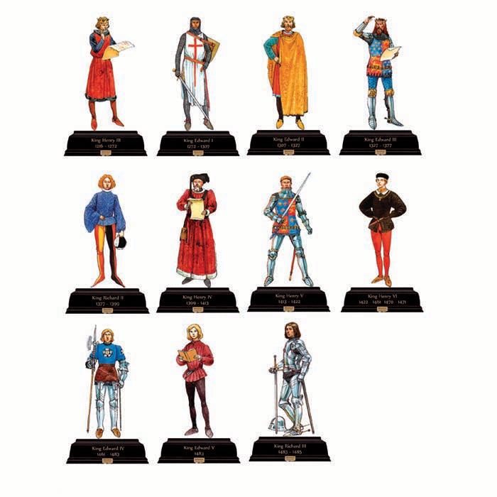 Kings and Queens 1216-1485 Cardboard Cutout Free Shipping – Life Size ...
