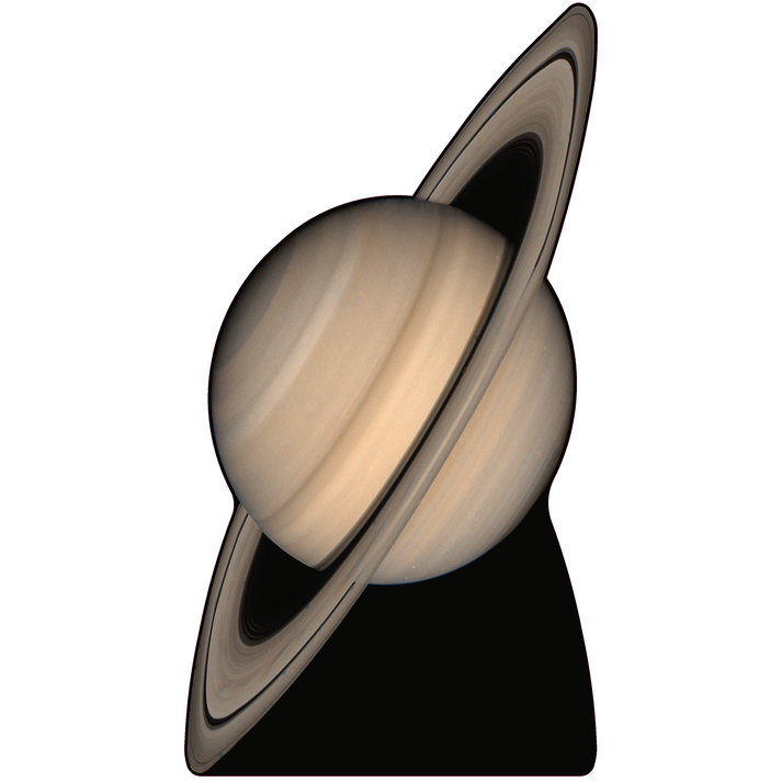 Saturn at Angle NASA Astronomy Cardboard Cutout Free Shipping – Life ...