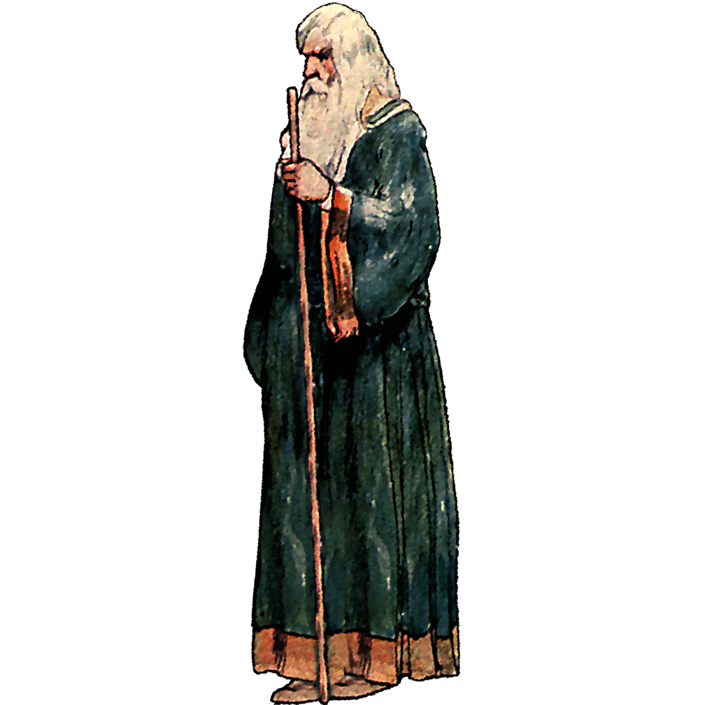 Wizard Merlin With Staff Cardboard Cutout Free Shipping – Life Size ...