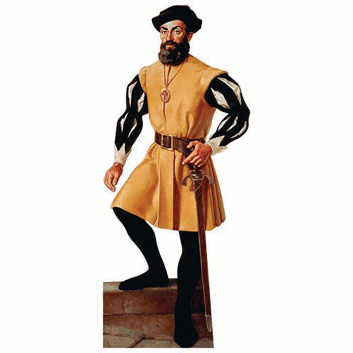 Ferdinand Magellan Cardboard Cutout Free Shipping – Life Size Custom ...