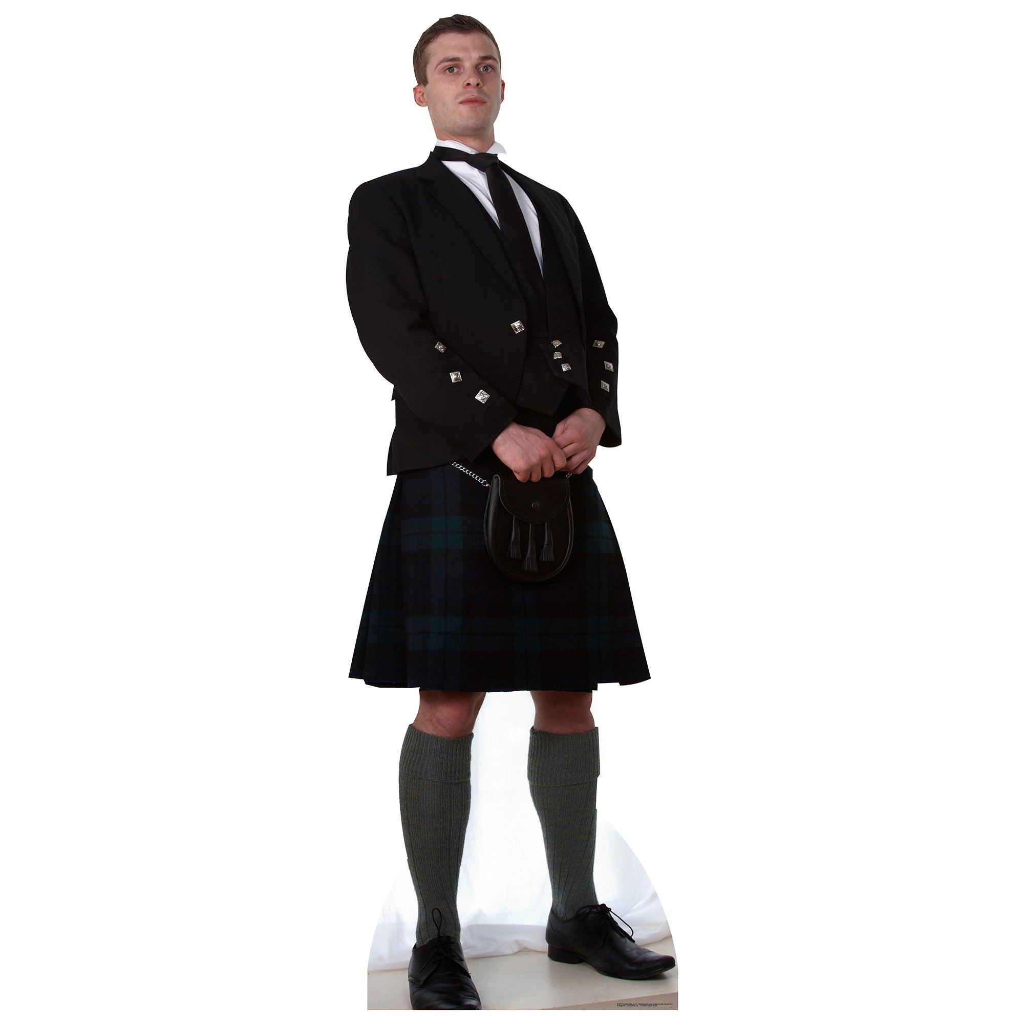 Scottish Man In Kilt Cardboard Cutout Free Shipping – Life Size Custom ...