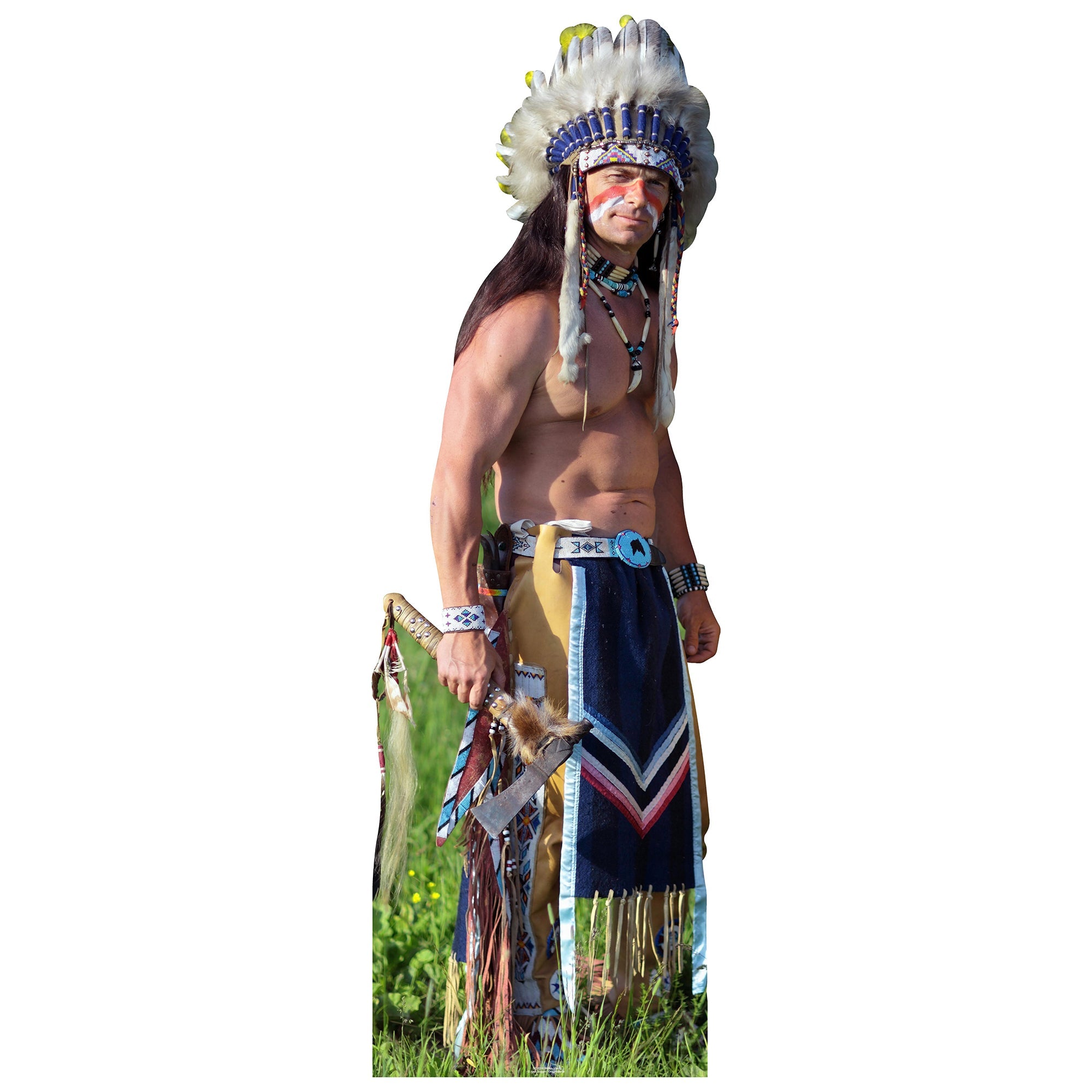 Indian Man Cardboard Cutout Free Shipping – Life Size Custom Cutouts