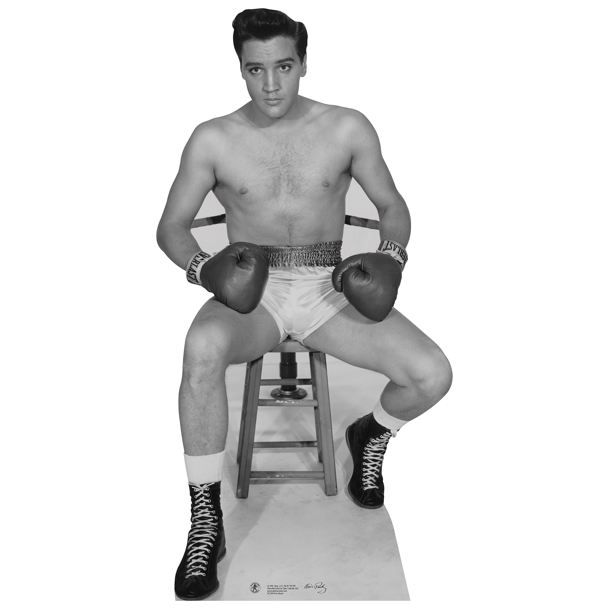 Elvis Presley Boxer Cardboard Cutout Free Shipping – Life Size Custom ...