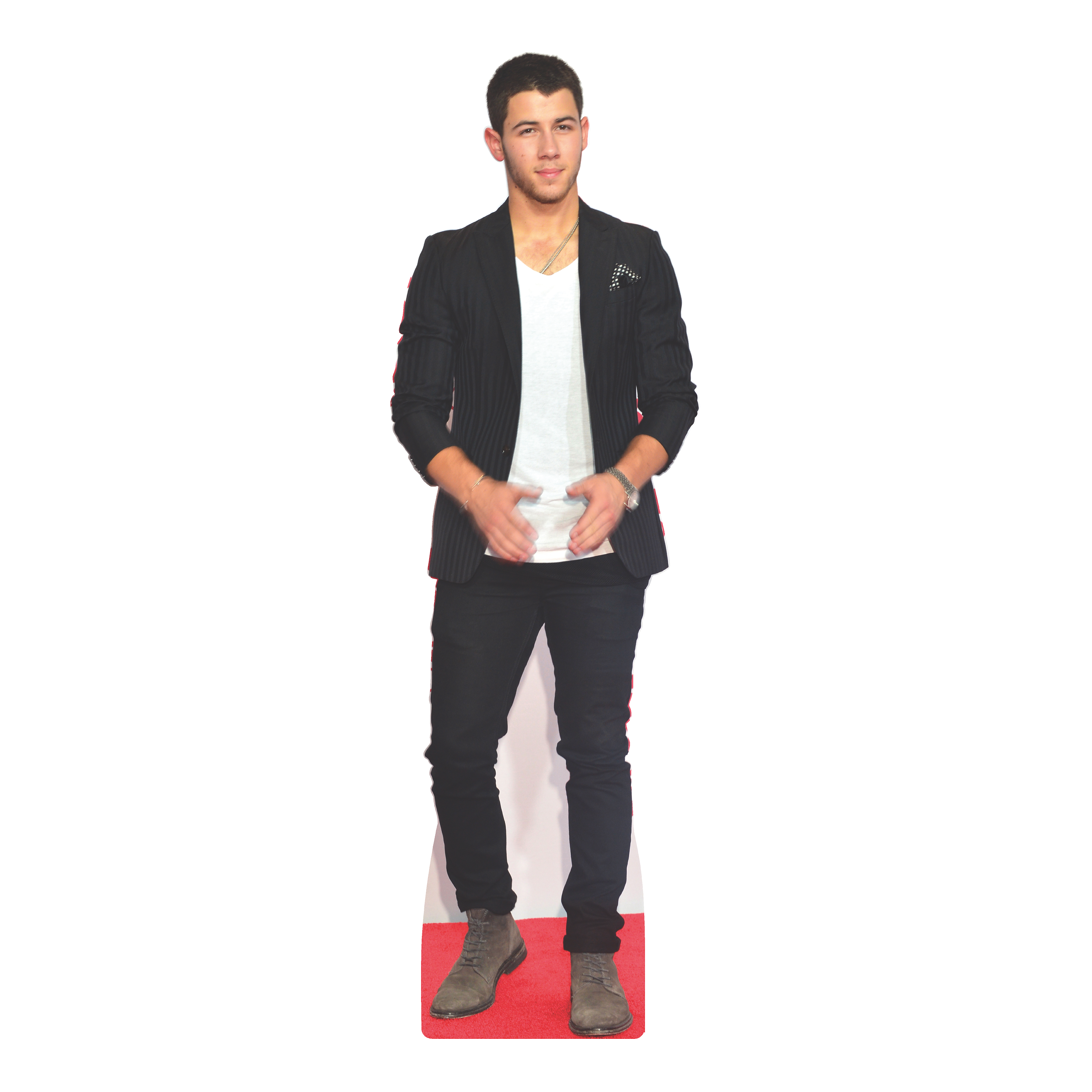 Nick Jonas Cardboard Cutout Standee Standup – Life Size Custom Cutouts