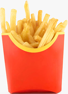 French Fries Cardboard Cutout Free Shipping – Life Size Custom Cutouts