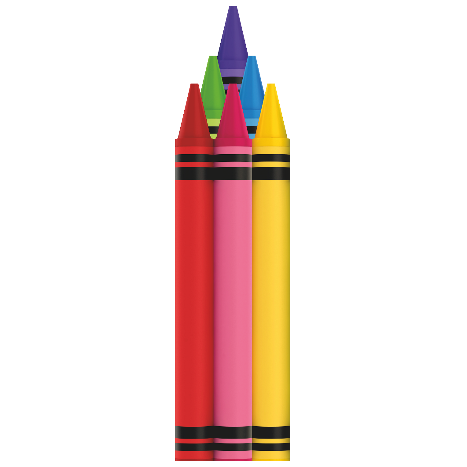 Crayons For Coloring Cardboard Cutout Free Shipping – Life Size Custom ...