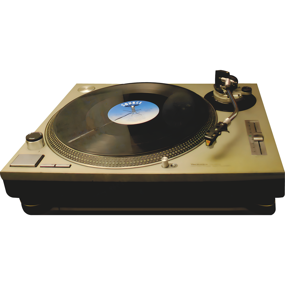 Hip Hop Turntable Vinyl Record Player Cardboard Cutout – Life Size ...