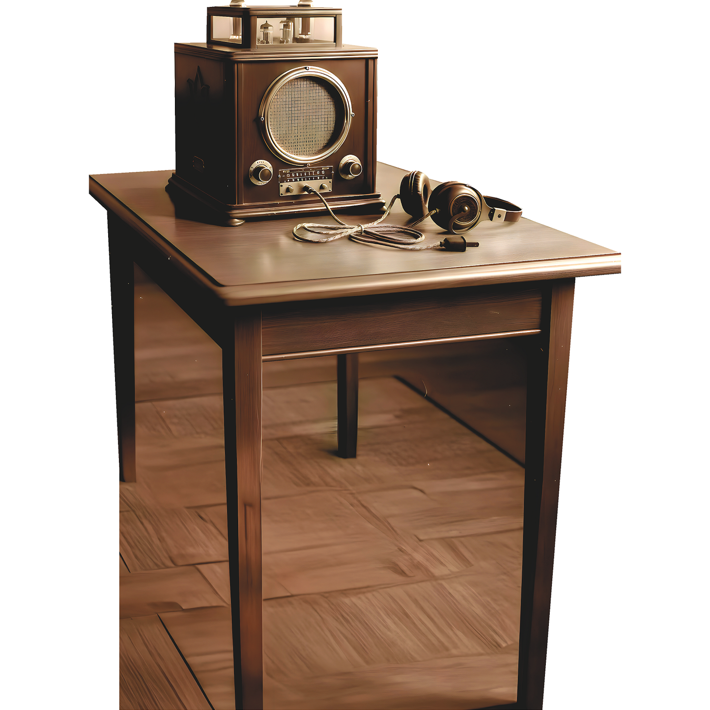 Old Fashioned Early 1900s Radio Cardboard Cutout – Life Size Custom Cutouts