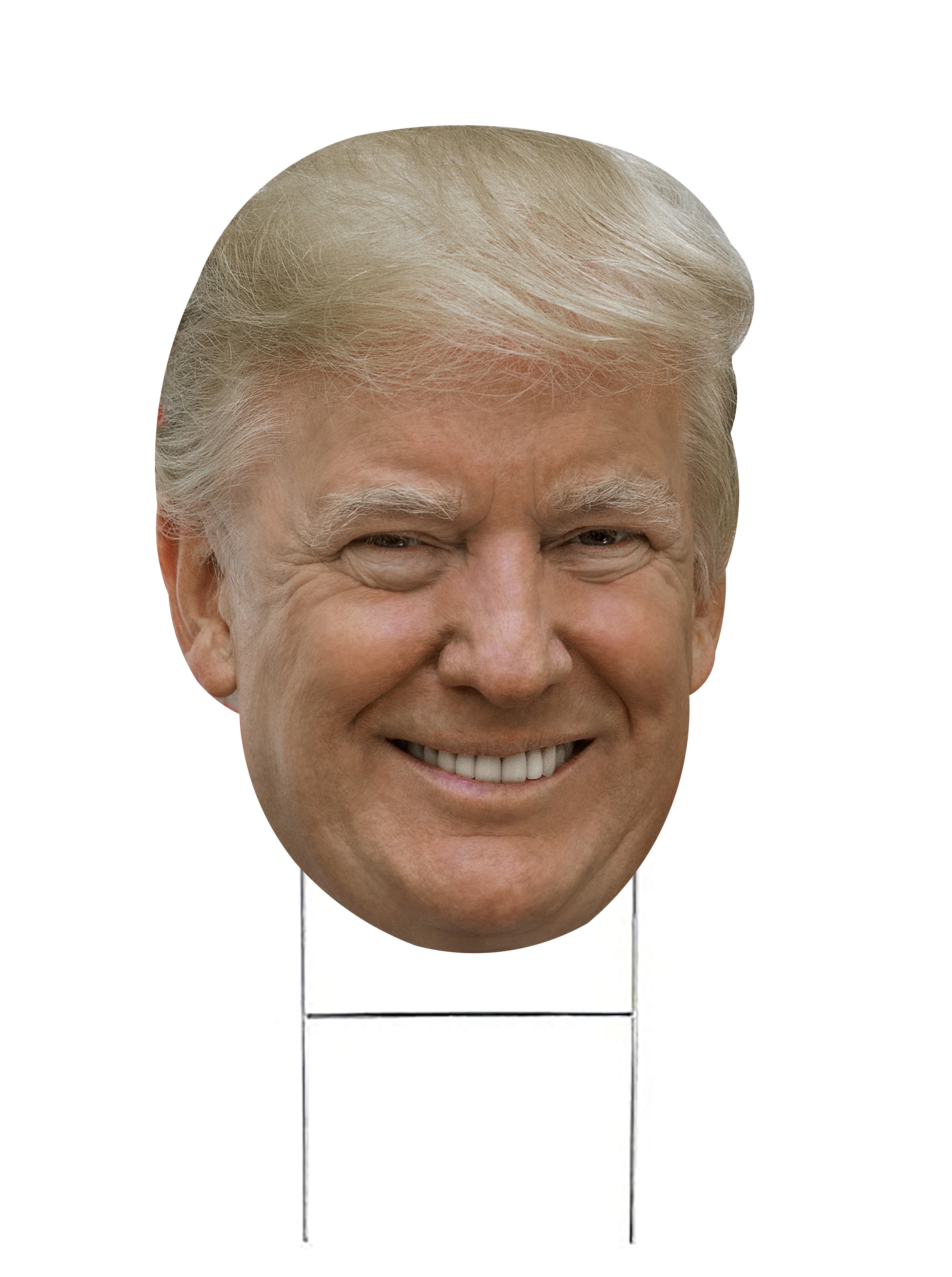3FT Donald Trump Outdoor Big Head Yard Sign Free Shipping – Life Size ...