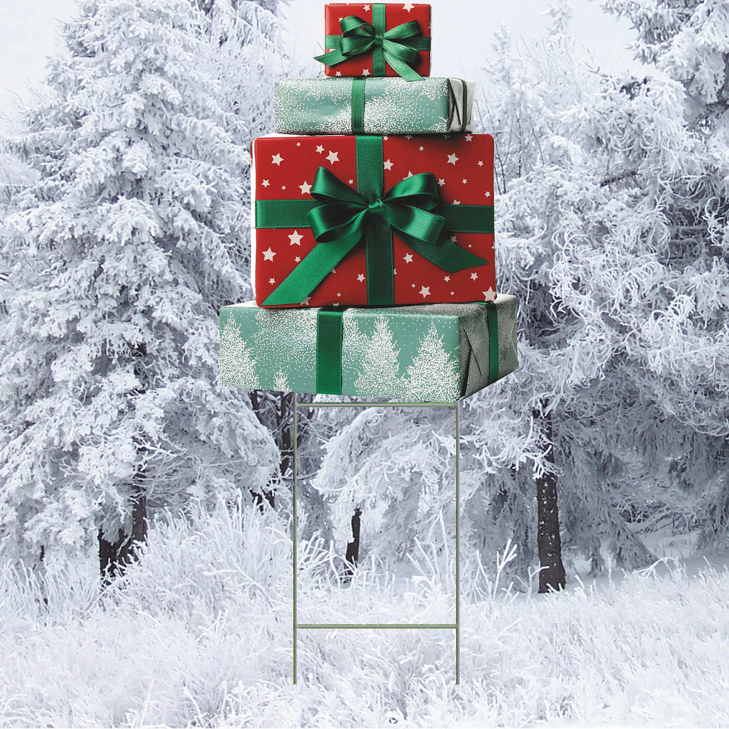 Christmas Presents Yard Decoration Cutout Free Shipping – Life Size ...