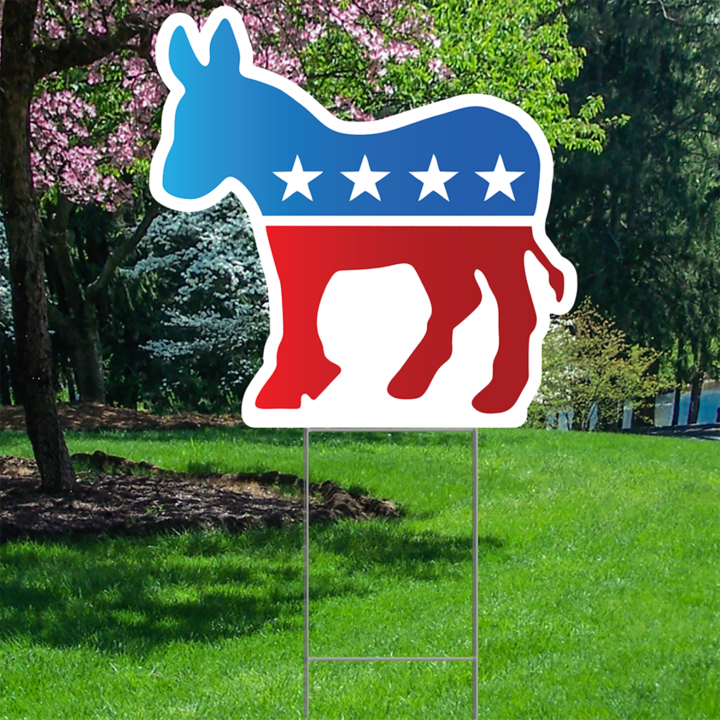 Democratic Donkey - Yard Sign Cutout - Free Shipping – Life Size Custom ...