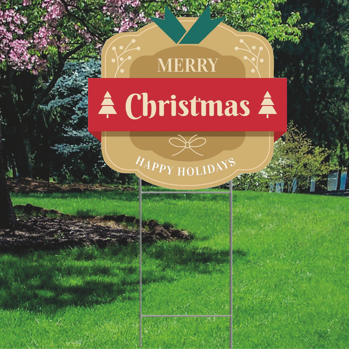 Merry Christmas -Yard Decoration Cutout - Free Shipping – Life Size ...