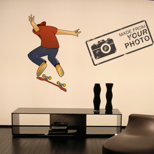 Custom Vinyl Wall Decal Free Shipping – Life Size Custom Cutouts
